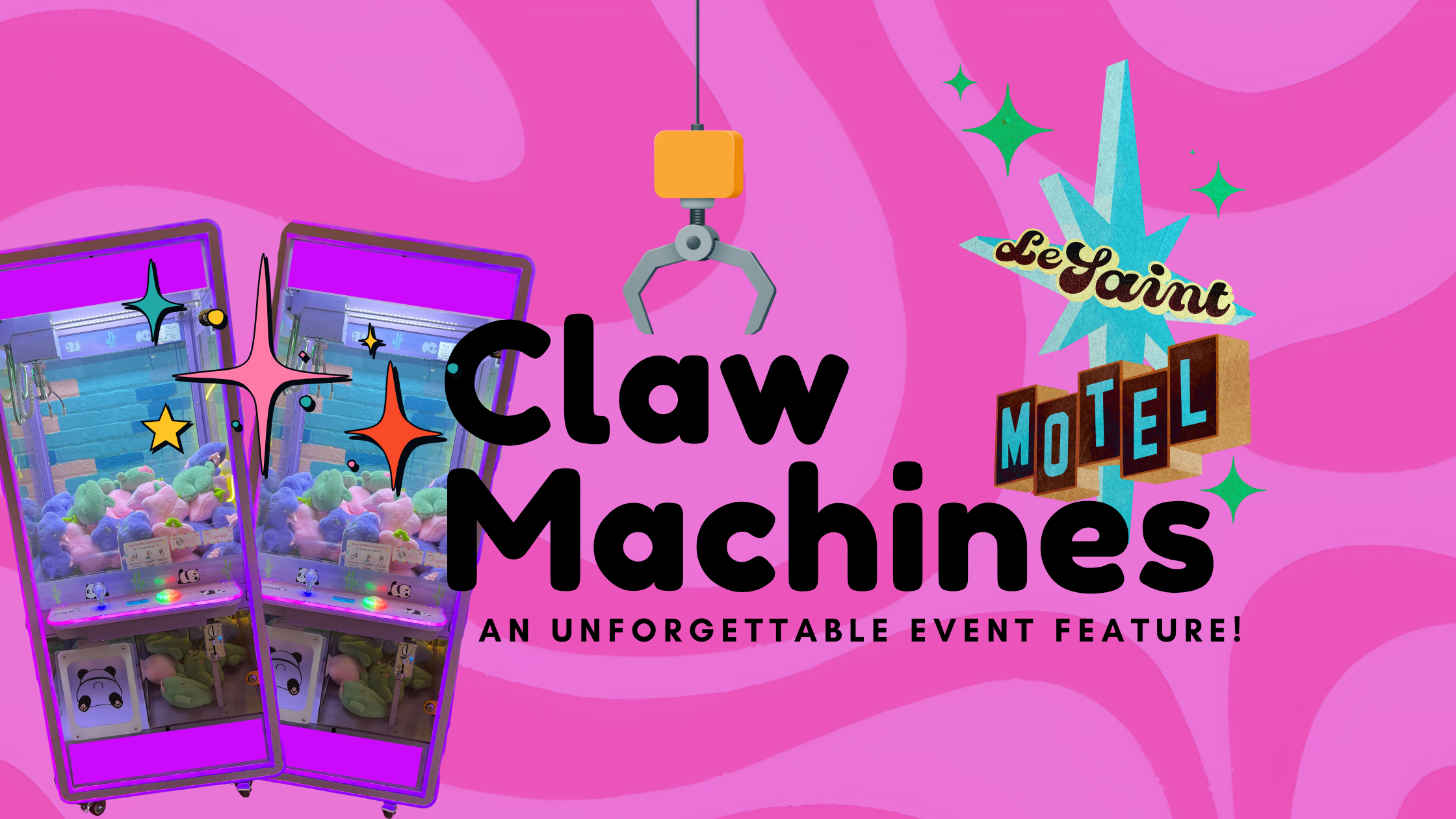 Claw Machine Rental in Montreal | Events, Brand Activations & Parties ...